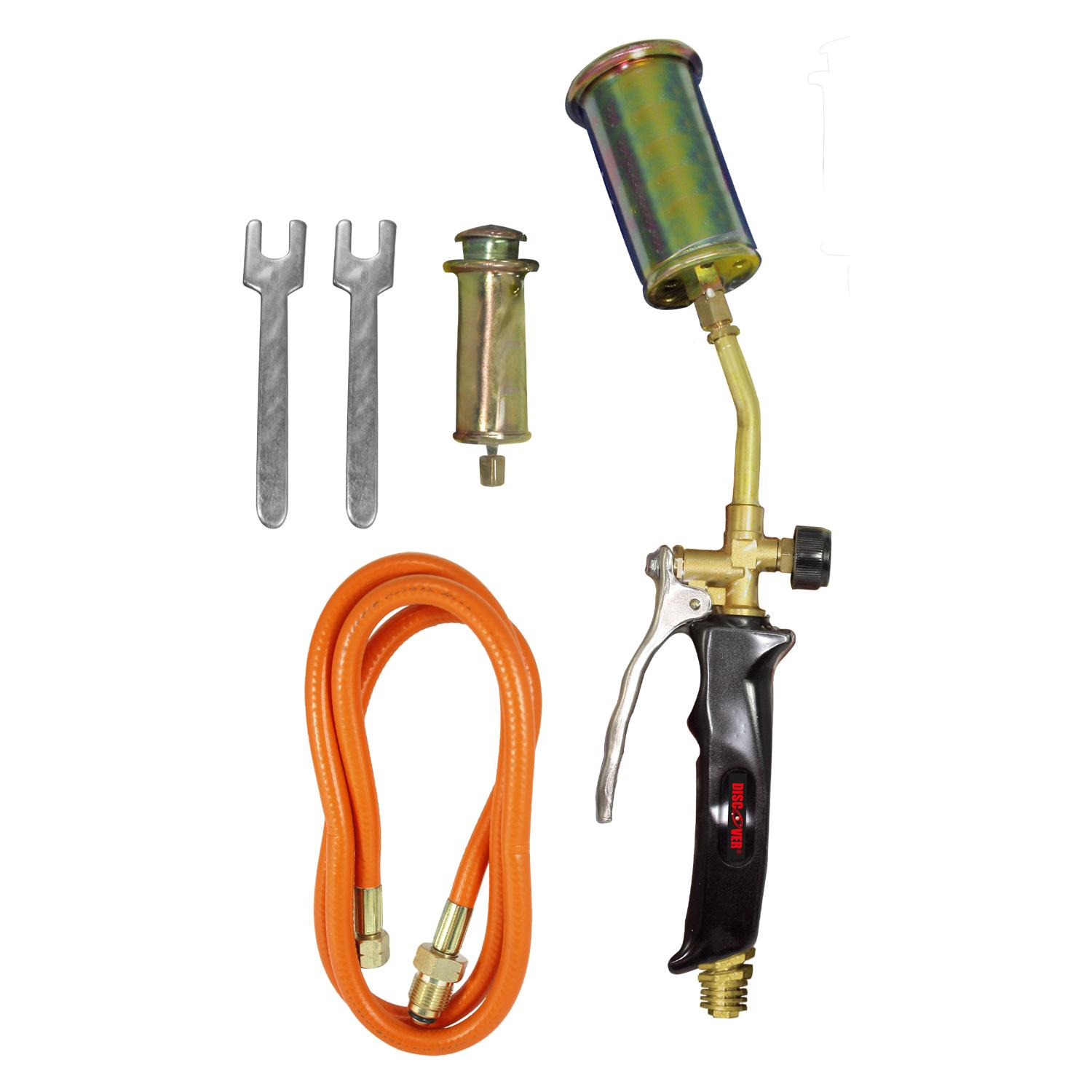 Soplete gas con 3 quemadores 25-35 y 50 mm ITALIANO - JEN SA