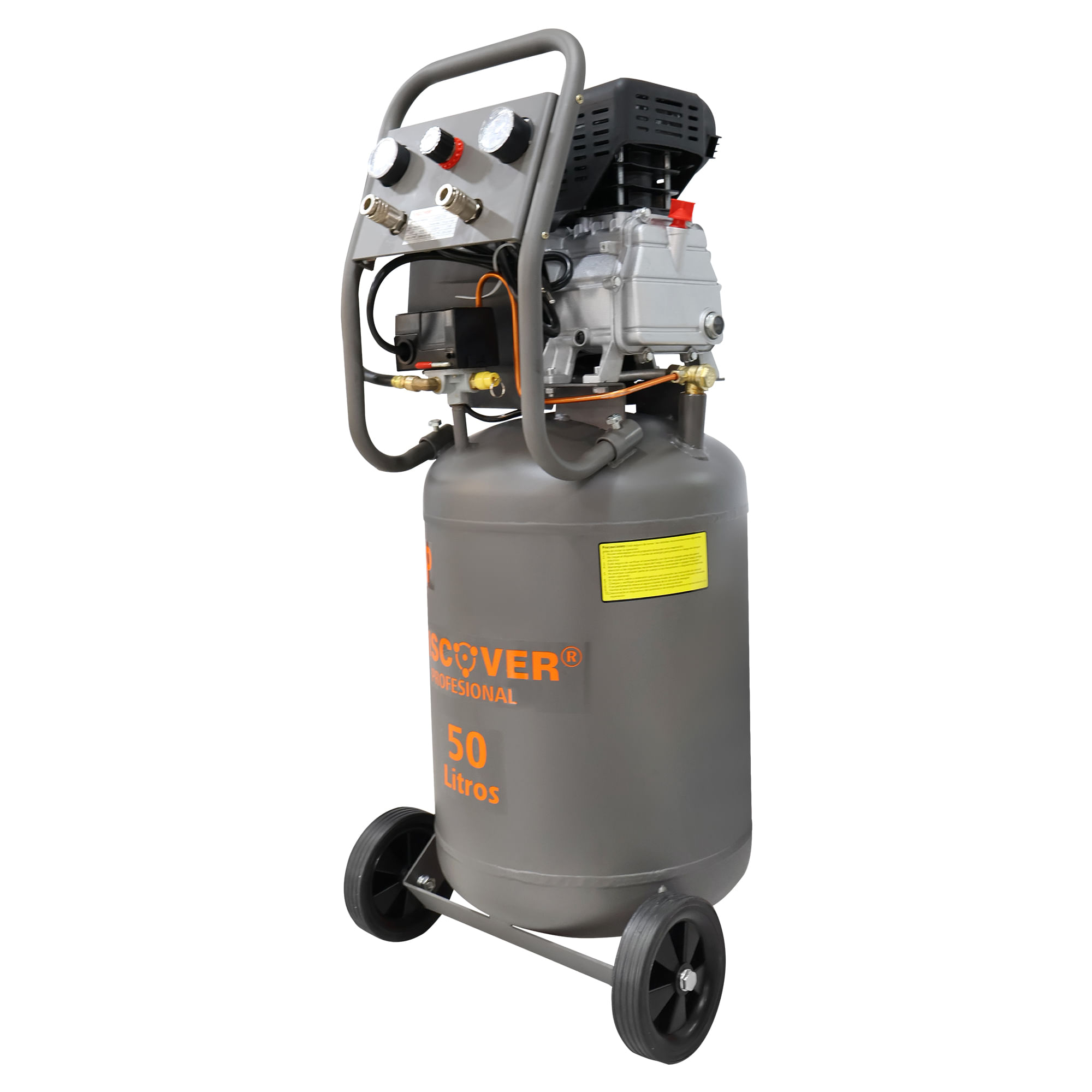 Compresor vertical 3HP 116PSI 50L 8.4CFM DISCOVER - JEN SA
